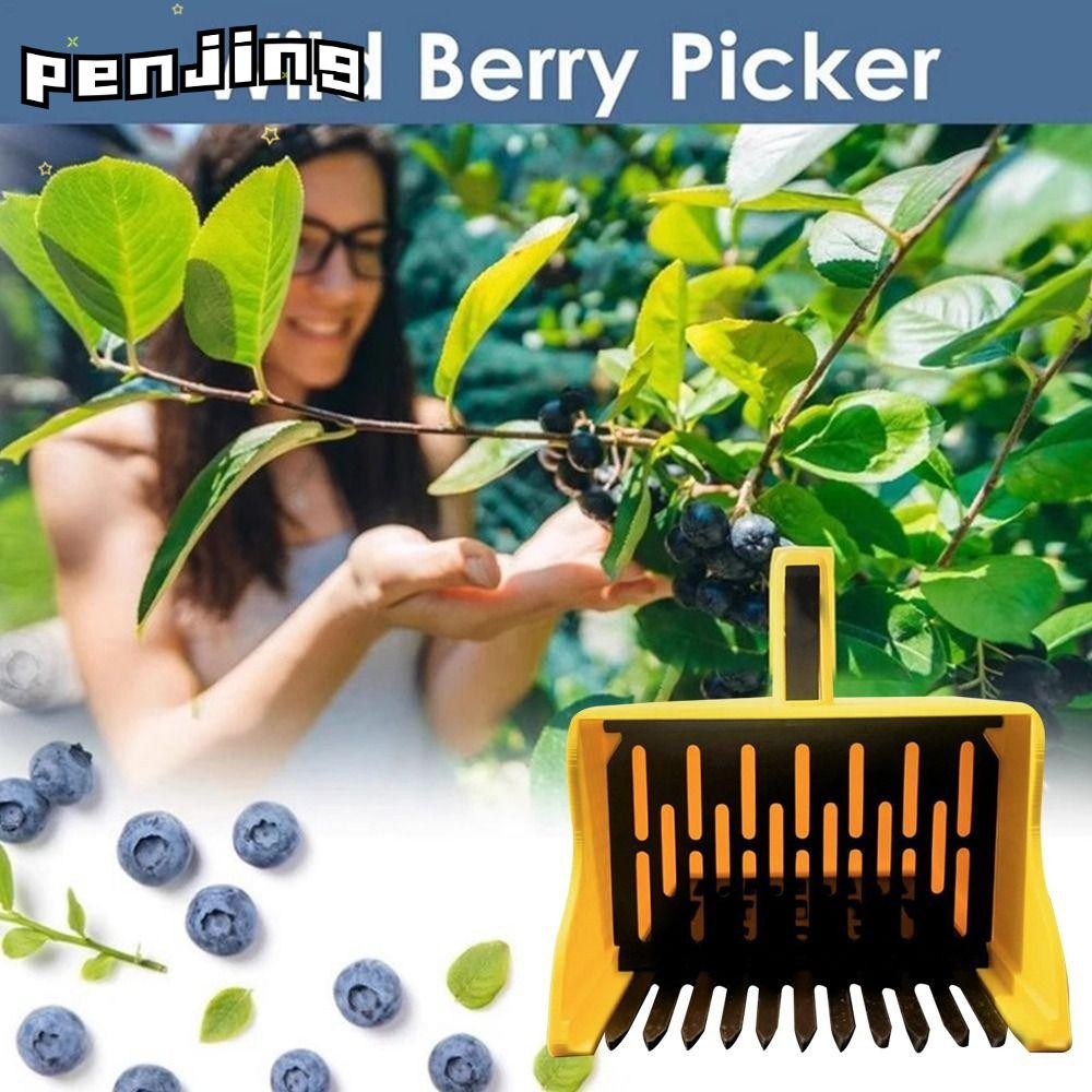 PENJING Berry Picker, Ergonomic Handle Gardening Hand Tool Blueberry ...