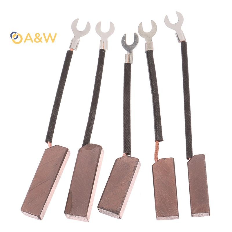 A&W ทองแดงสูง J164 แปรงคาร์บอนเครื่องกําเนิดไฟฟ้า 8 10 12.5 มม.DC แปรง ...