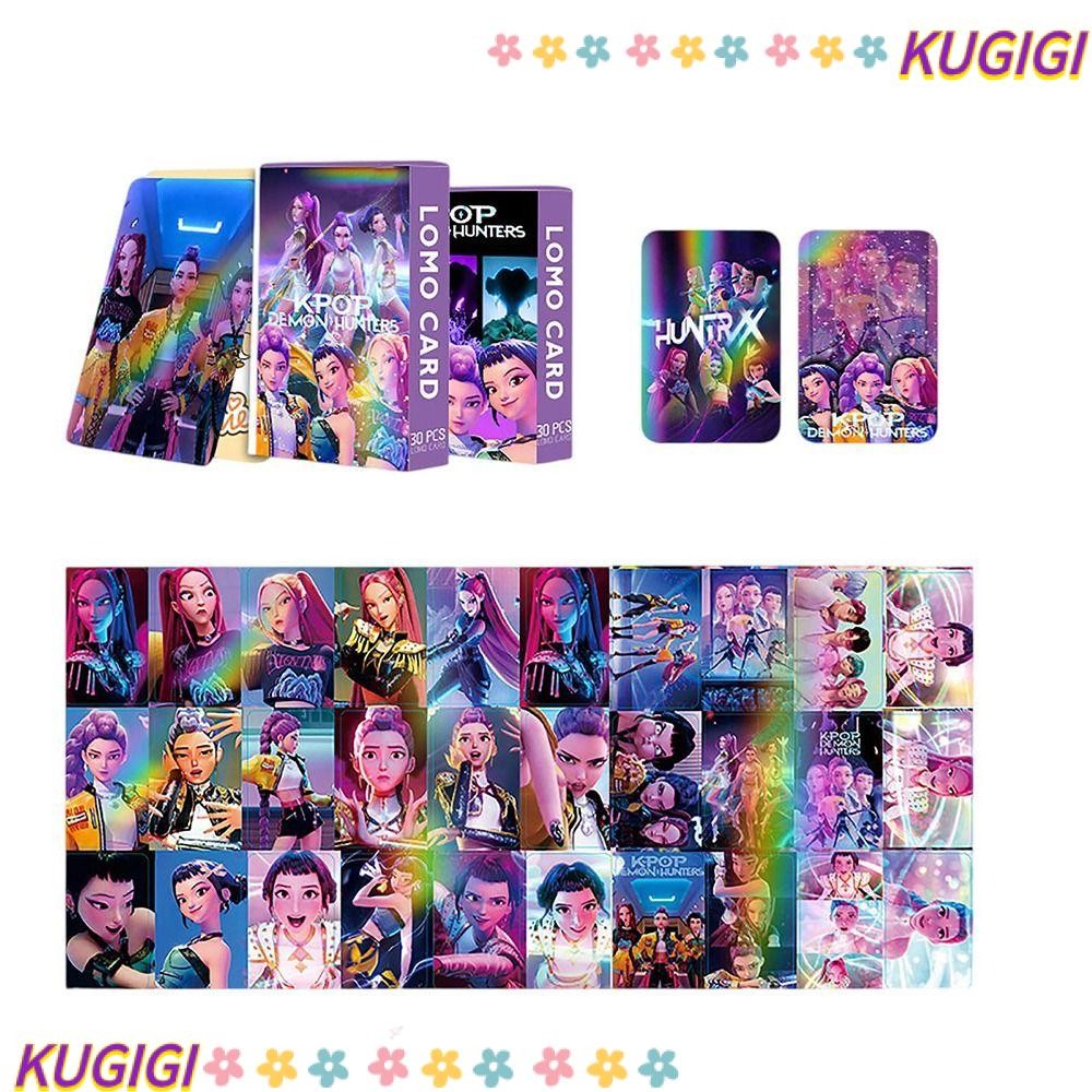 KUGIGI Demon Hunters Cards Set 96 ชิ้น สำหรับสะสมการ์ดอนิเมะและภาพถ่าย ...