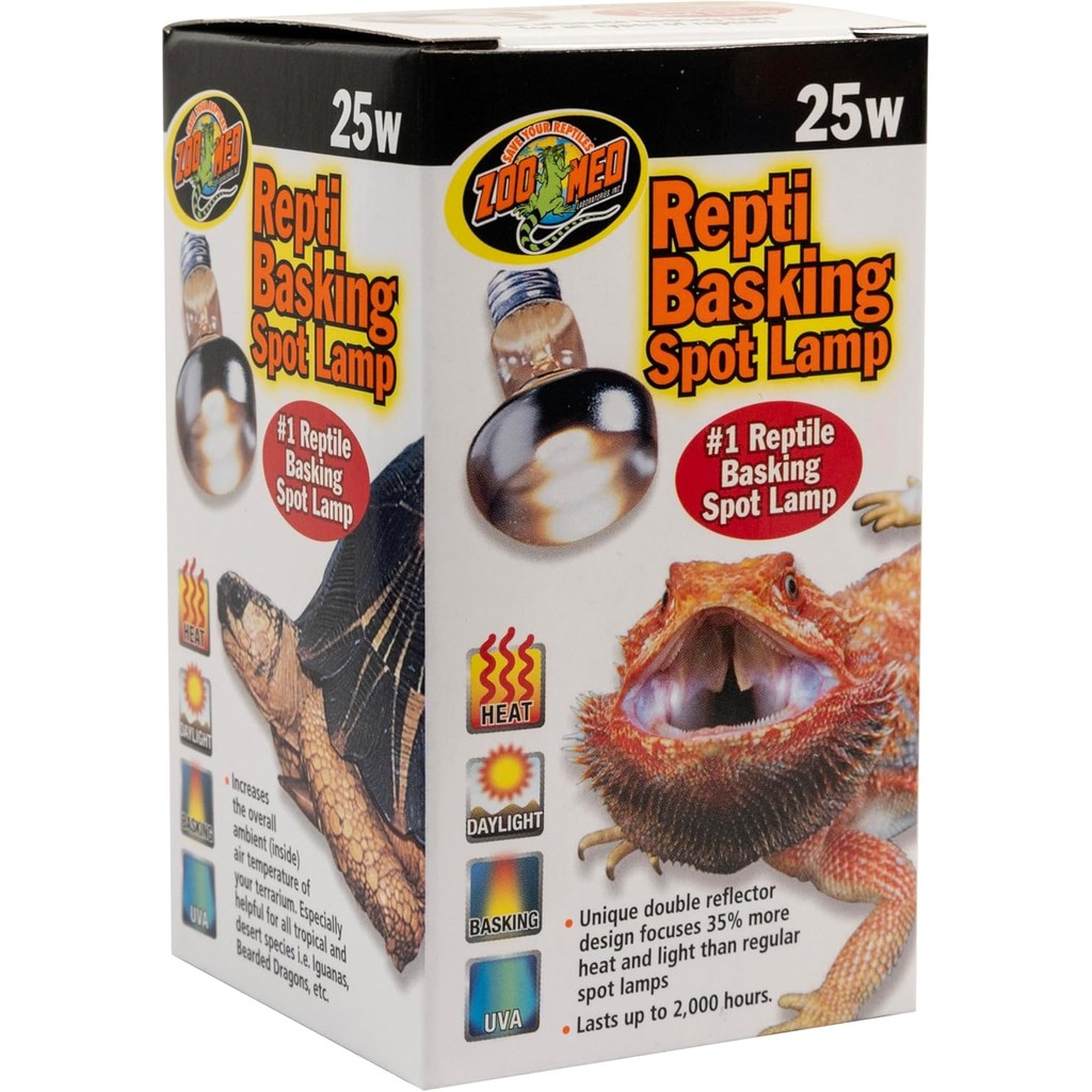 Zoo Med Reptile Basking Spot Lamp 25 วัตต์ (3) 8YTM | Shopee Thailand