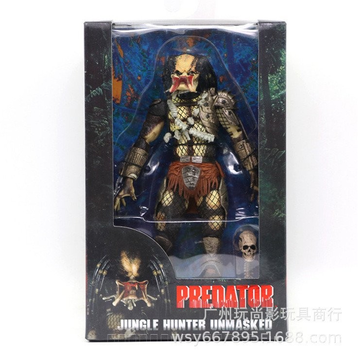 เล่น Shangying NECA Predator Open Mouth Edition 30th Anniversary ...