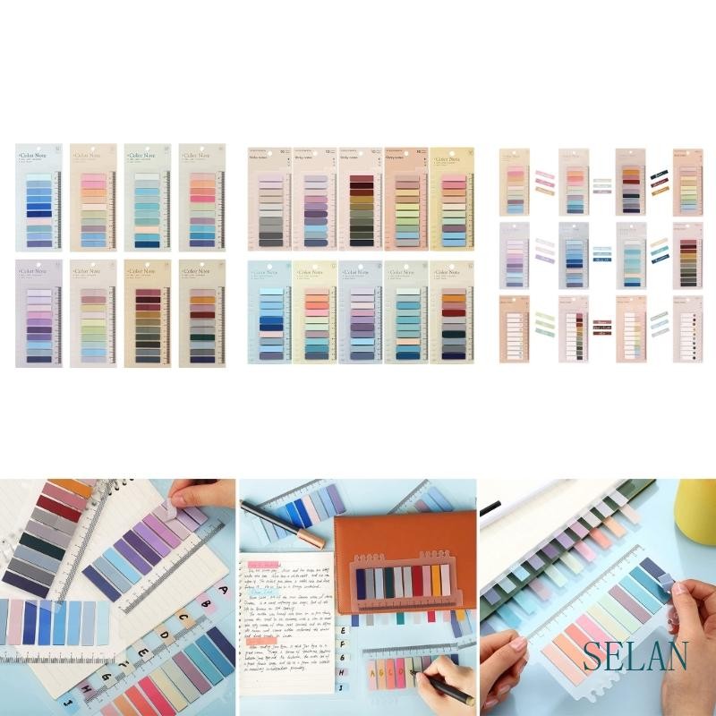 SEL 1600 2000 2400 ชิ้นแท็บหนังสือ Sticky Tabs Stick It Tabs School ...