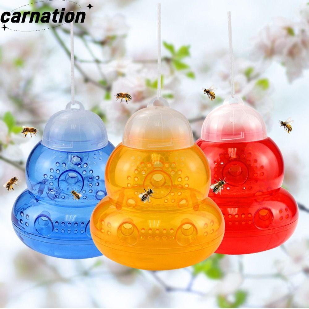 CARNATION Bee Traps Catcher, Pest Control กลางแจ้งแขวน Wasp Trap, Yard ...