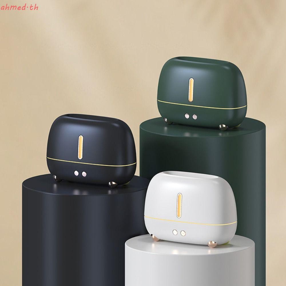 AHMED เปลวไฟ Aromatherapy Diffuser, Ultra Quiet 7 สี Bonfire Air ...