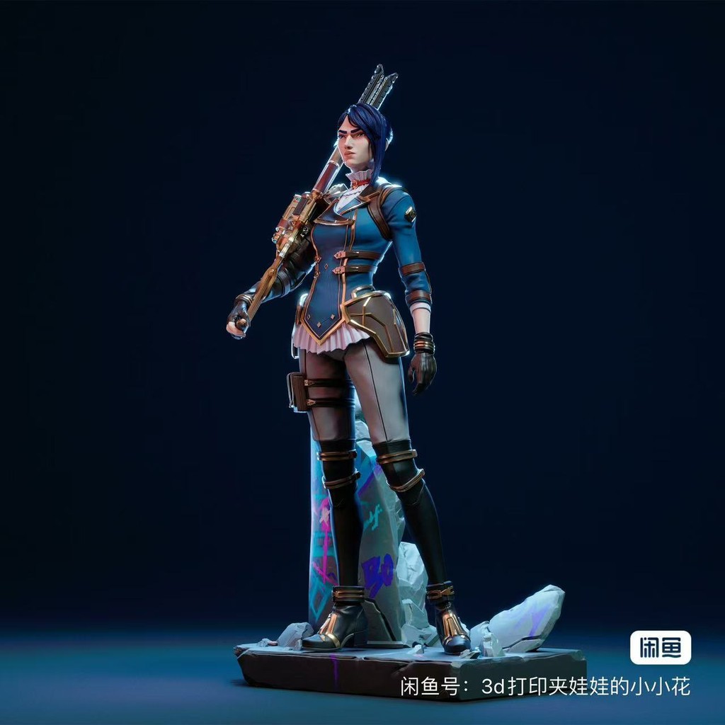 [สีขาวรุ่น Unpainted] การพิมพ์ 3d Picheng Policewoman Catherine League ...