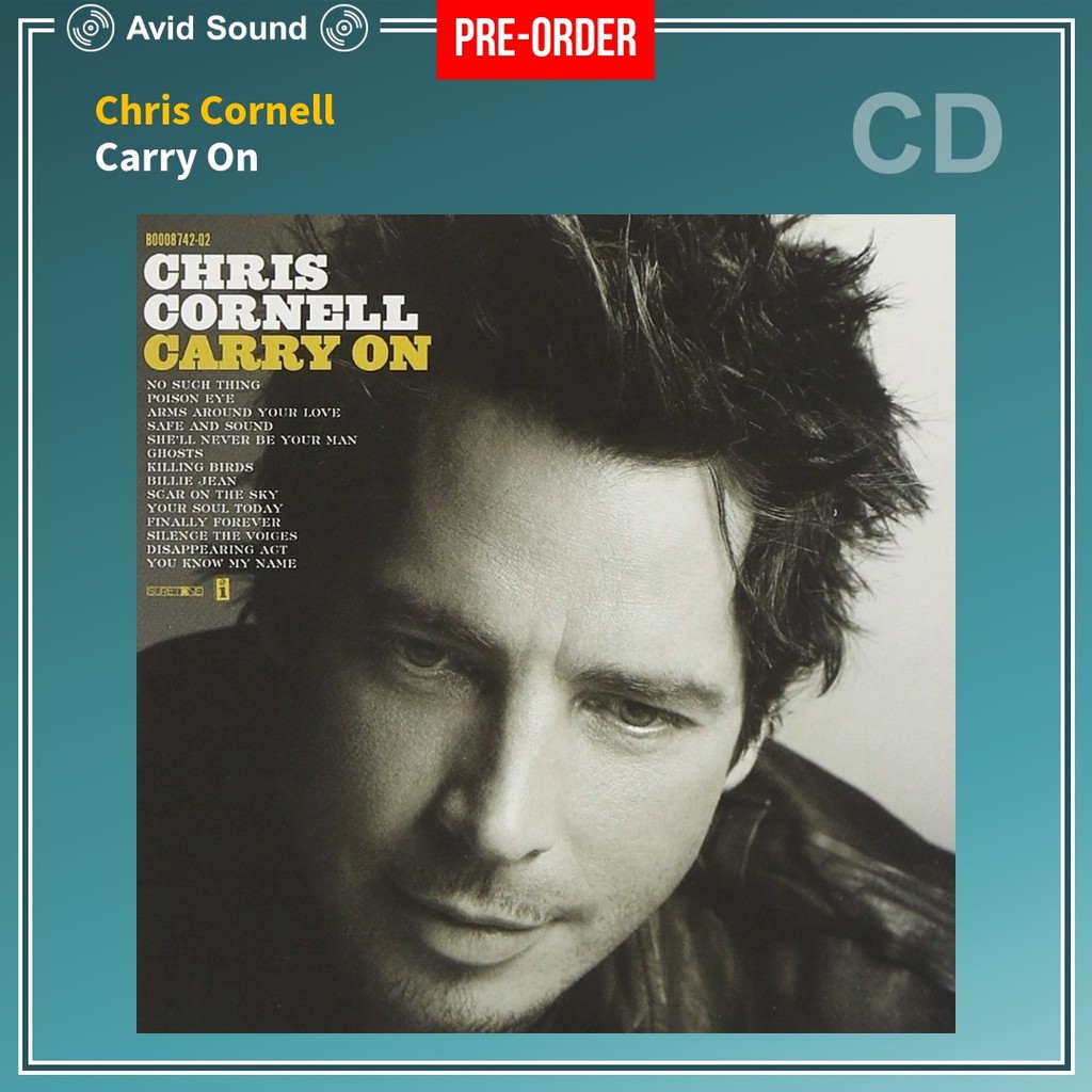 Pre-Order CD แผ่นซีดี Chris Cornell Carry On ใหม่ ซีล Chris Cornell CD ...
