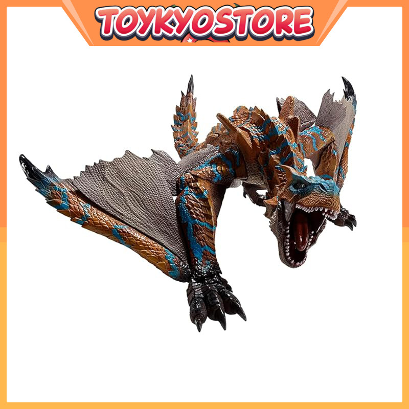 TAMASHII NATIONS S.H. MonsterArts Monster Hunter Rise Tigrex 300mm PVC ...