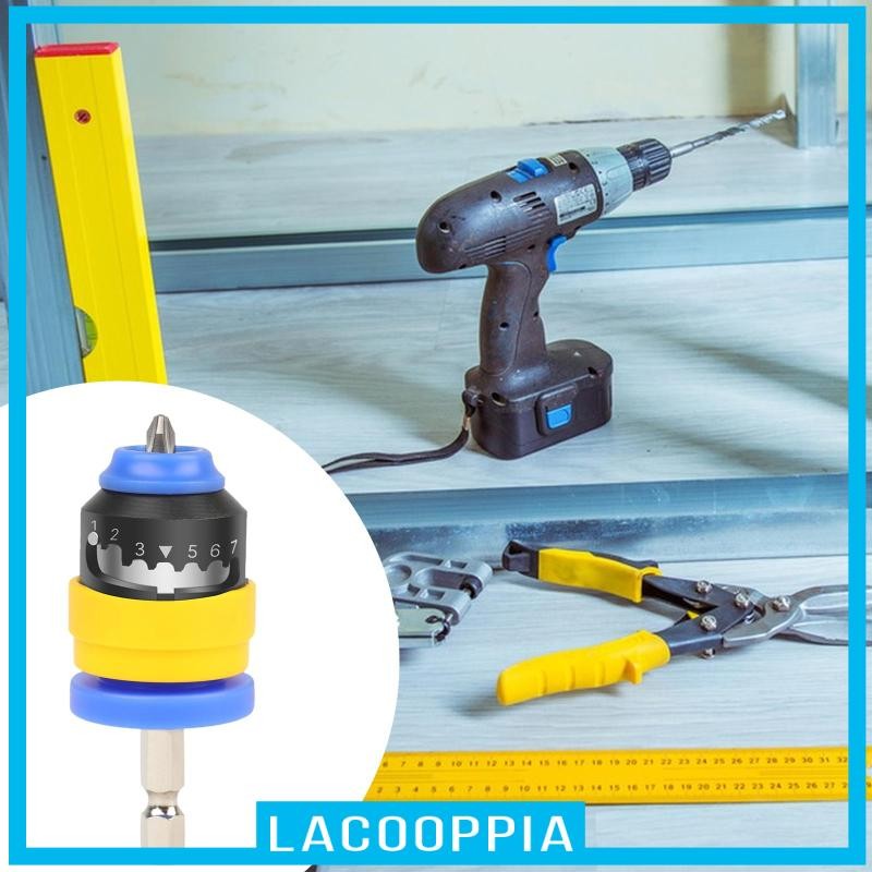 [Lacooppia] Drywall Screw Setter เครื่องมือนิวเมติกสําหรับสว่านไฟฟ้า ...