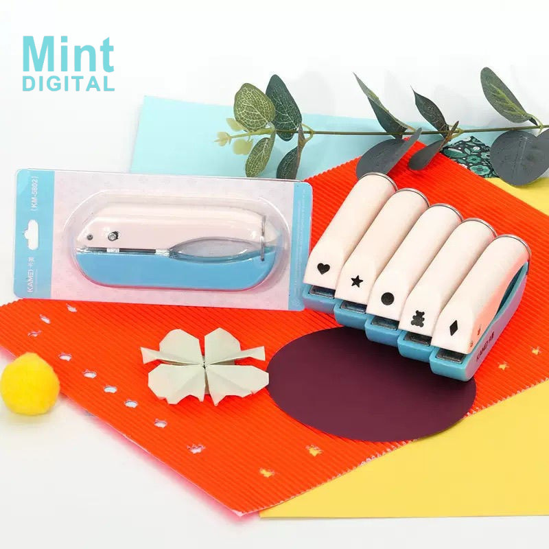 แบบพกพา Manual Hole Puncher Plier - Multi-Size Round & Square หนัง ...