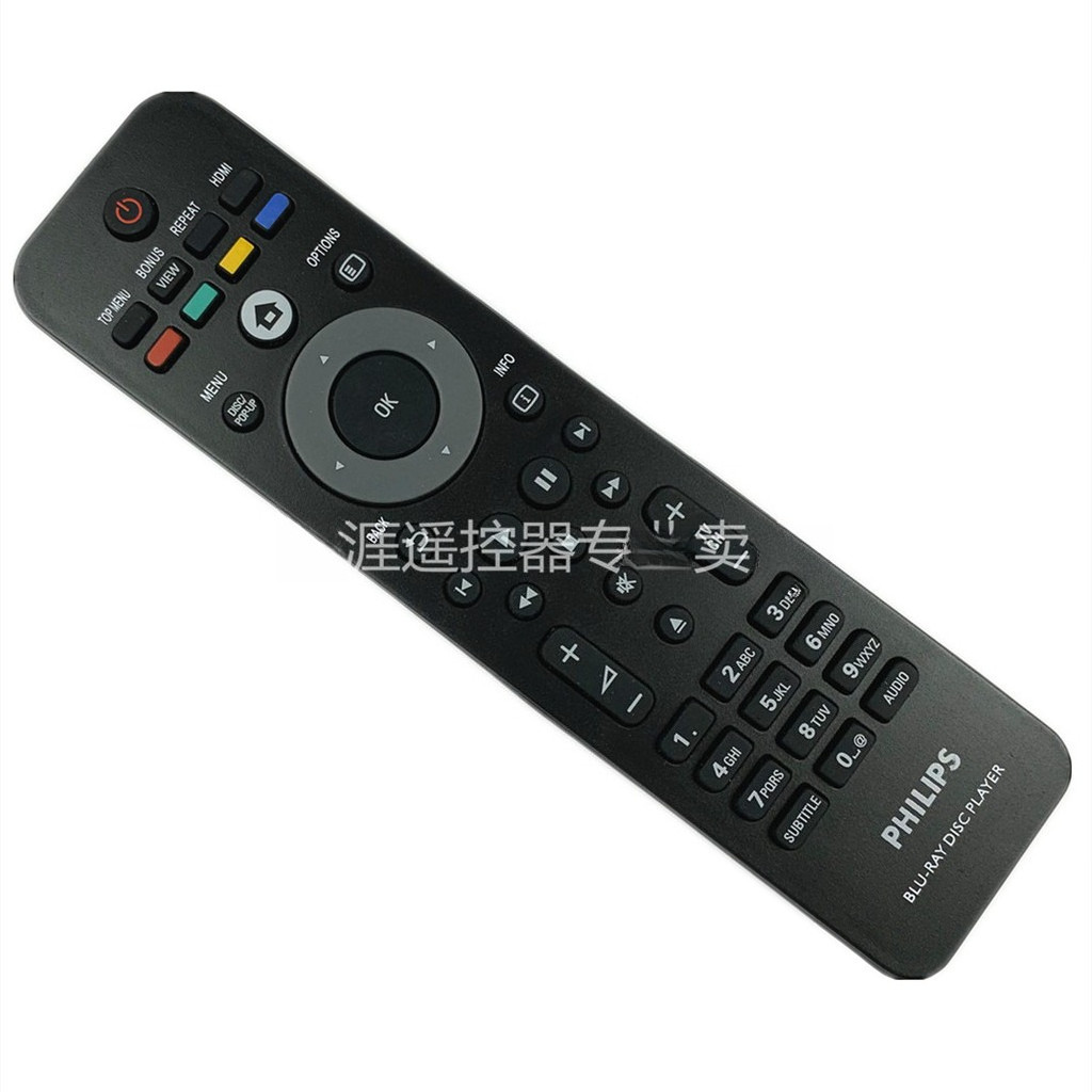 ใช้สําหรับ Philips Blu-ray DVD Play รีโมทคอนโทรล BDP7500 3000 3200 9500 ...