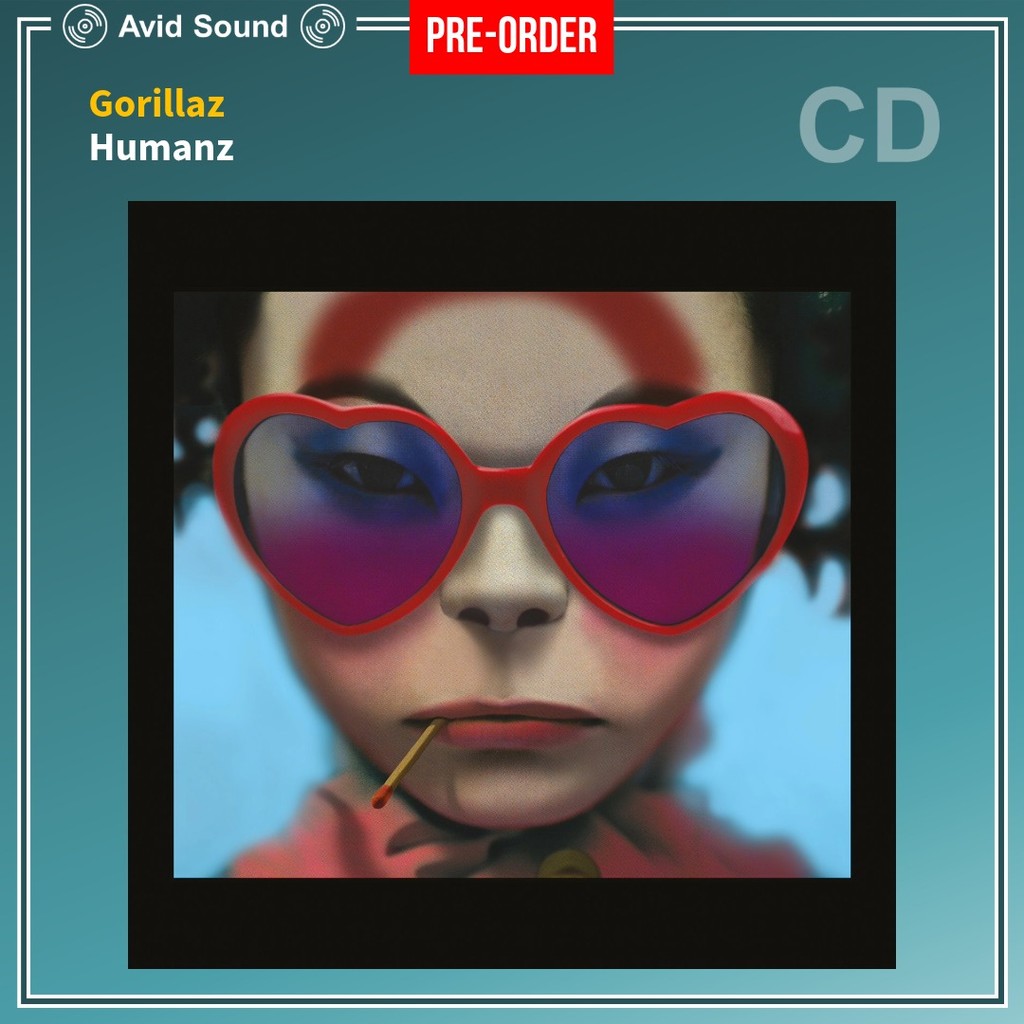 Pre-Order CD แผ่นซีดี Gorillaz Humanz ใหม่ ซีล Gorillaz CD | Shopee Thailand