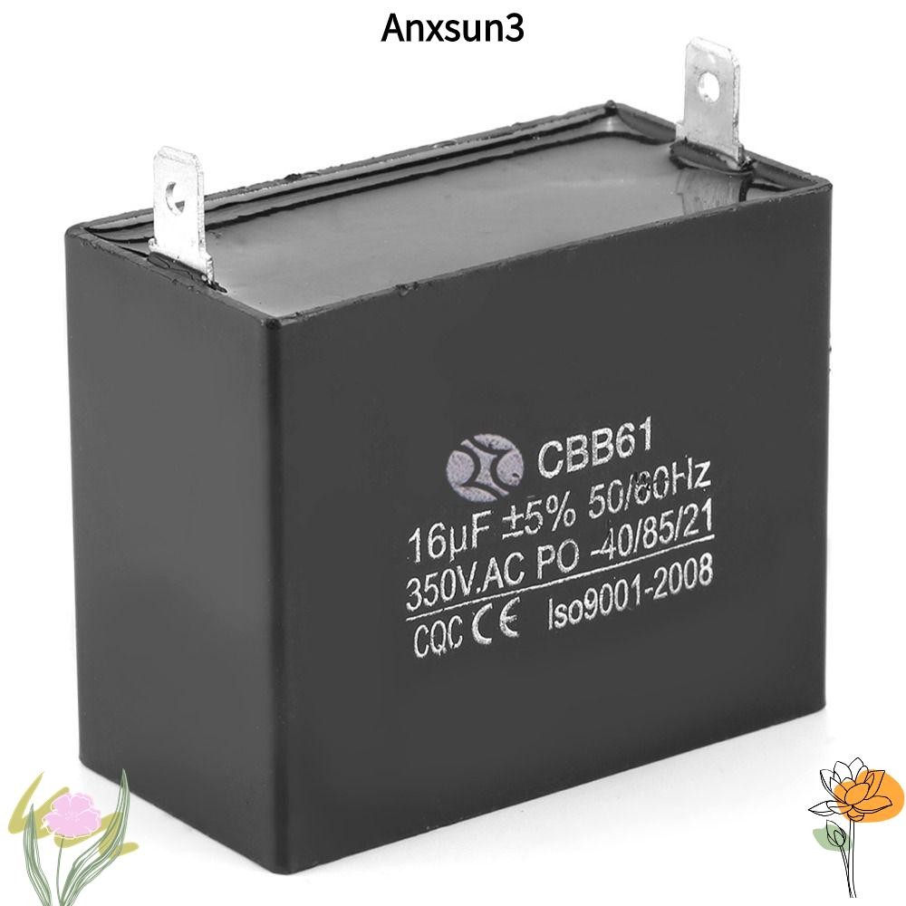 ANXSUN3 CBB61 Capacitor, 50/60Hz 350V AC Generator Capacitor ...