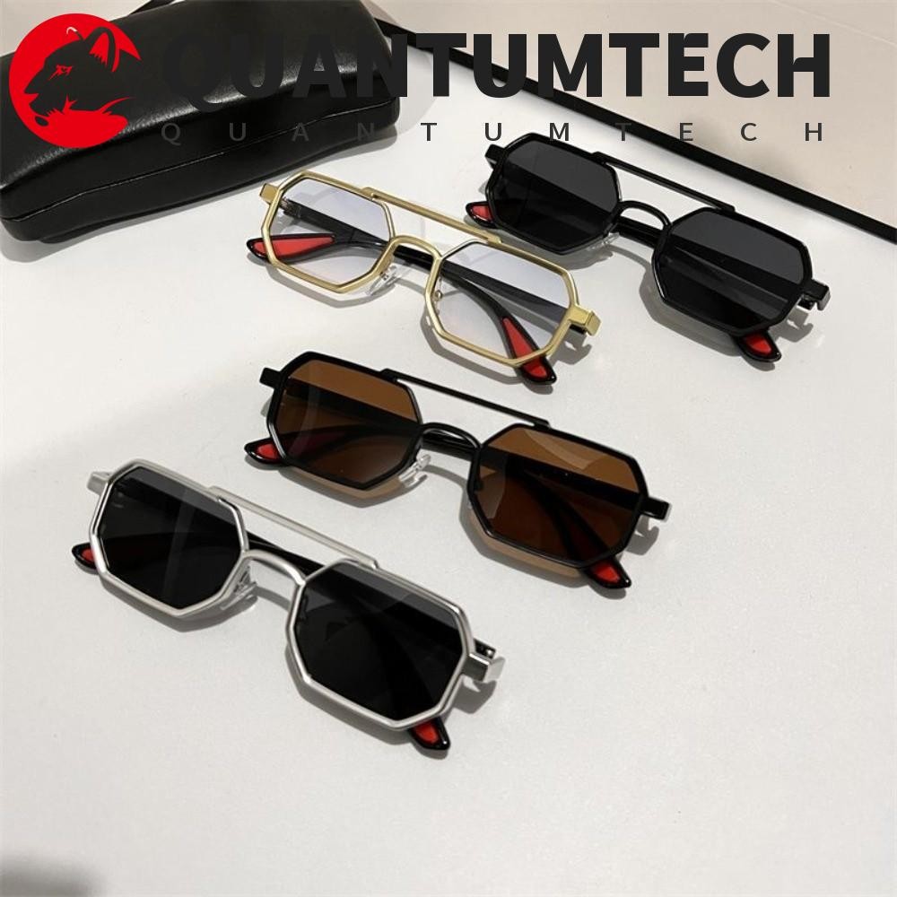 QuantumTech แว่นตากันแด้งทรงเหลี่ยมสองเส้น น้ำหนักเบา สไตล์อินเดีย พร้อมฟังก์ชั่น Polarized และ ...