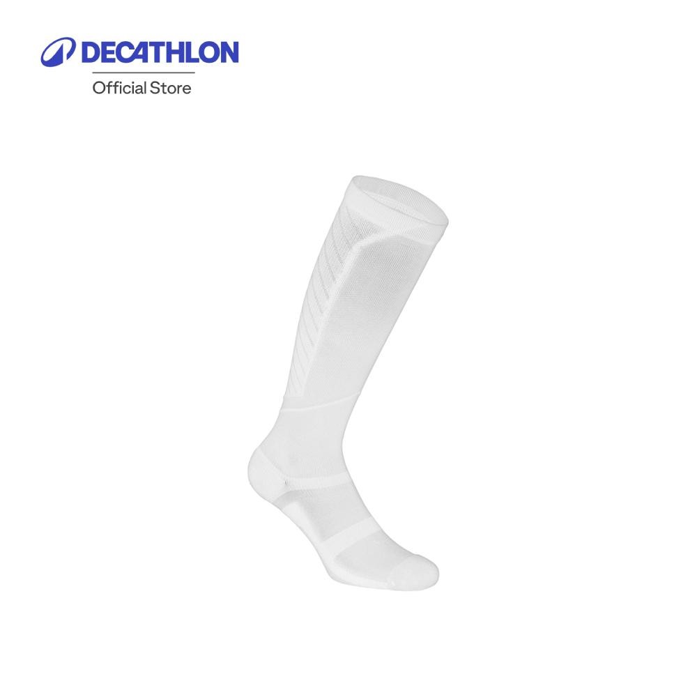 Decathlon Compression socks - White ถุงเท้ากระชับกล้ามเนื้อ - สีขาว ...