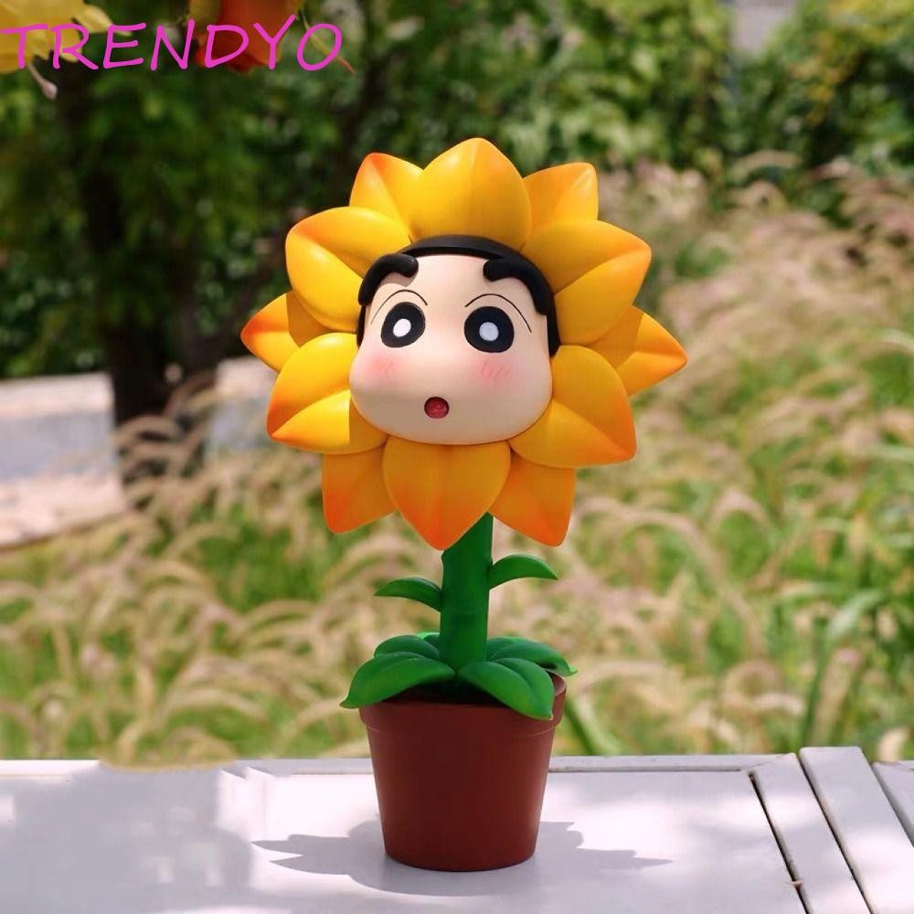 TRENDYO Crayon Shin-Chan รุ่นดอกทานตะวัน, PVC Shinnosuke Nohara Flower ...