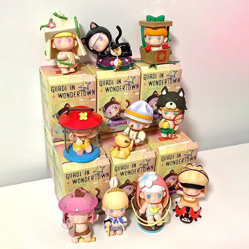 กล่องปริศนาซีรีส์การผจญภัยของ Guddy Town PVC, เครื่องประดับงานฝีมือ ...