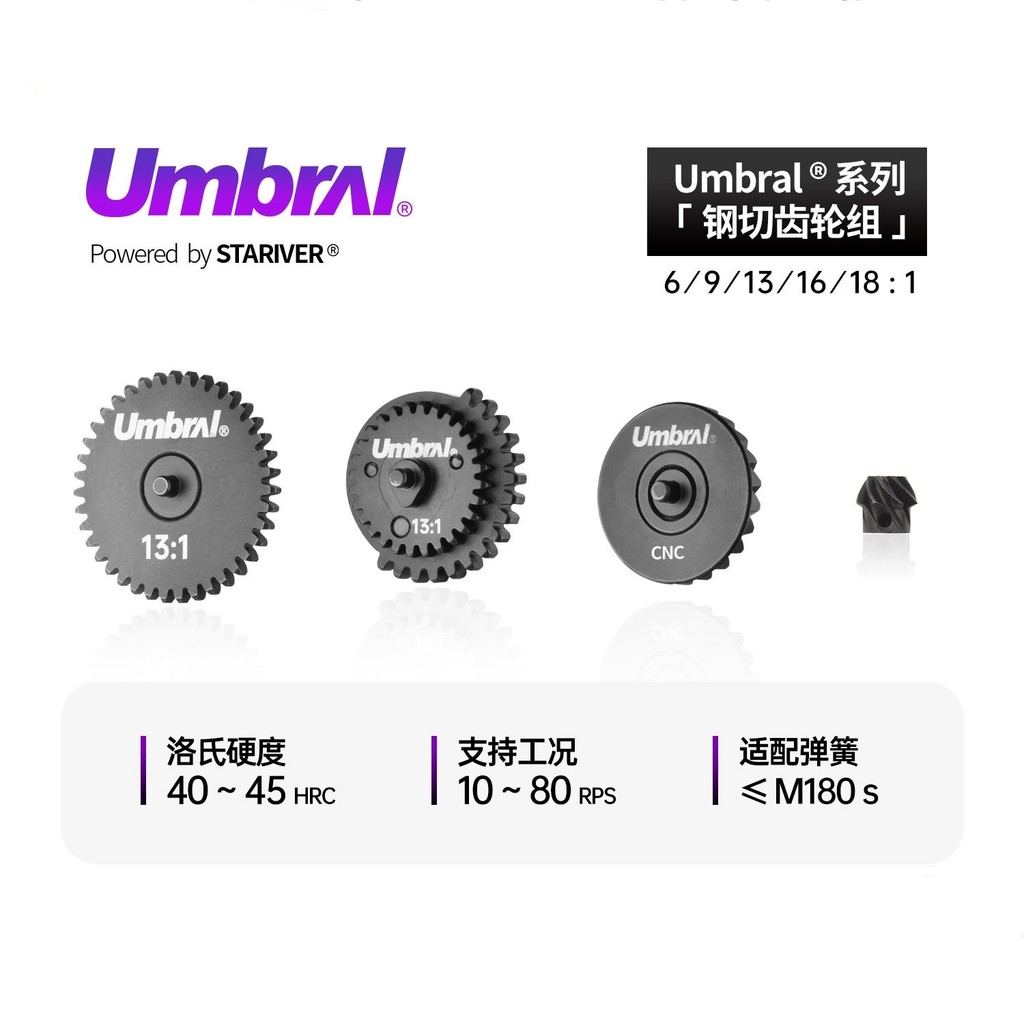 STARIVER UMBRAL CNC 42CR Ultra-Silent Steel Cut Motorcycle 16 ชุดเกียร์ ...