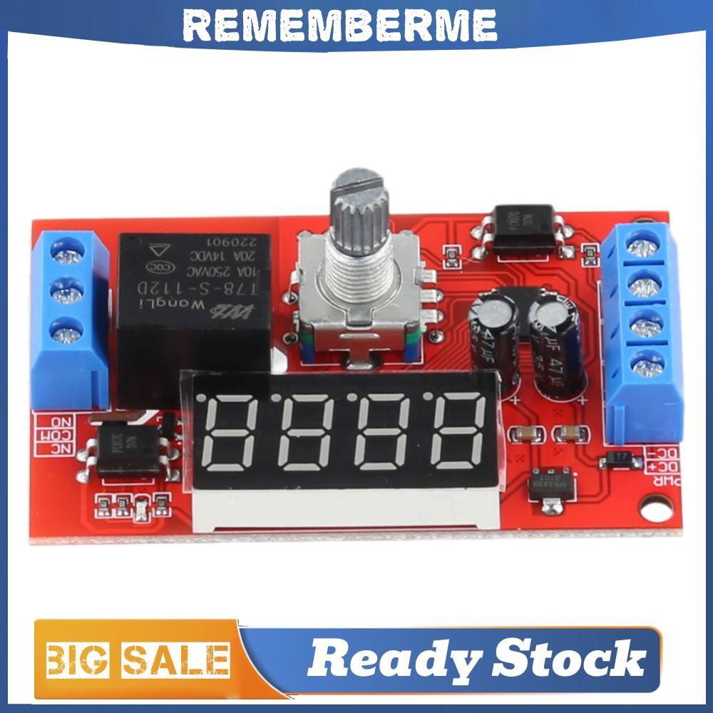Trigger Timer สวิตช์ควบคุมโมดูล DC5V/12V/24V Time-Delayed Trigger ...