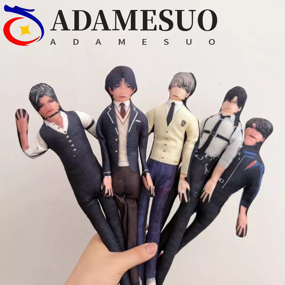 ADAMESUO เกม Love Deepspace ตุ๊กตา, Twistable รูปร่างในตัวลวด Xavier Zayne ตุ๊กตา, เกมอุปกรณ์ต่อ ...