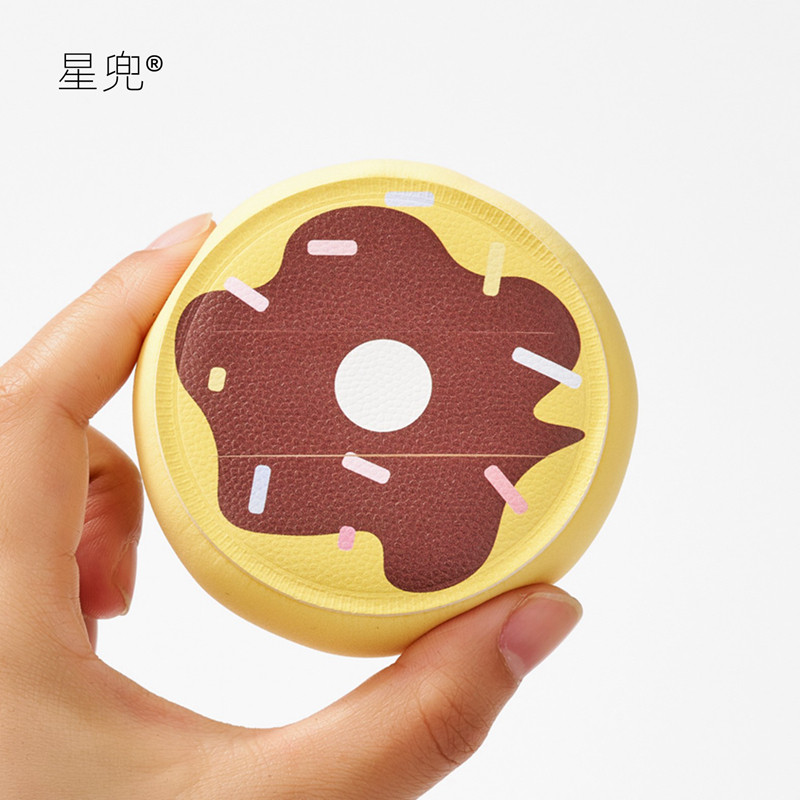 Star Pocket Donuts Wet Use Marshmallow Puffs กลายเป็นขนาดใหญ่เมื่อ ...