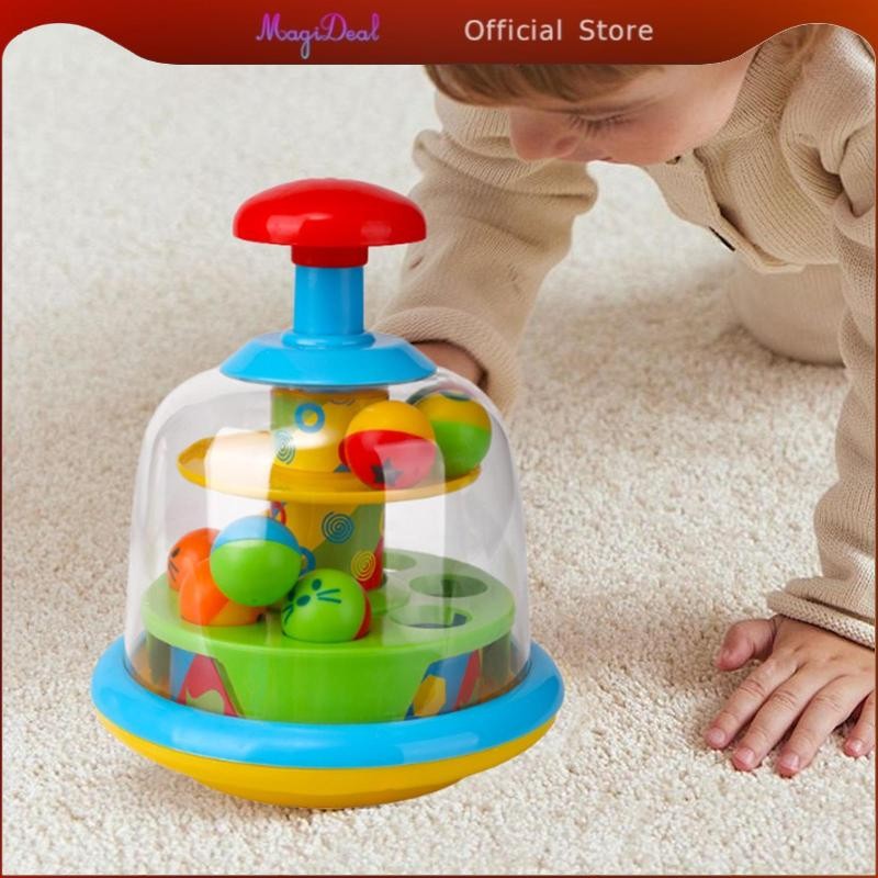 MagiDeal Popping Ball Drop Toy Cause and Effect Learning ของเล่นเสริม ...