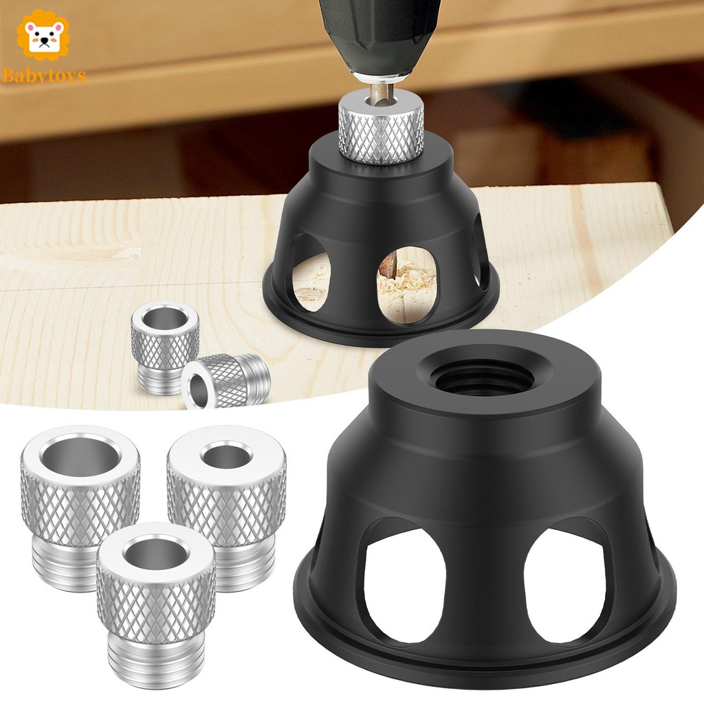 คู่มือเจาะแนวตั้ง Locator อลูมิเนียมแนวตั้งเจาะ Dowelling Jig Kit 3 ...