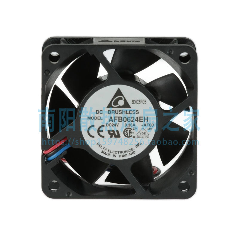 Delta/Delta AFB0624EH-AF00 24V 0.36 60X25MM พัดลมระบายความร้อนอินเวอร์ ...