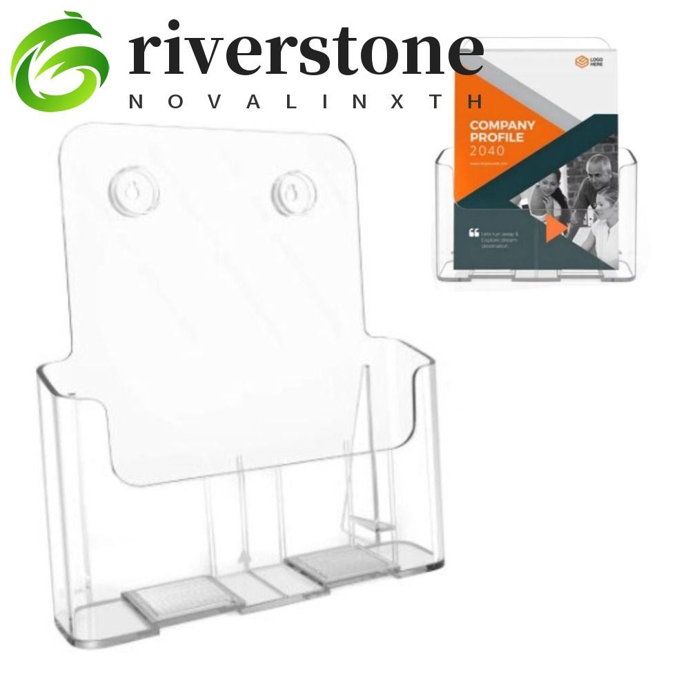 Riverstone Filing Magazine Rack, Non-slip A4 Size Brochure Holder ...