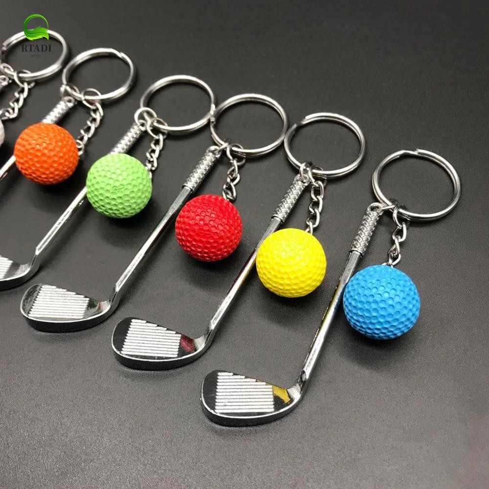 RTADI Mini Golf Racket Creative Sports Clubs กุญแจรถกระเป๋า Charms ...