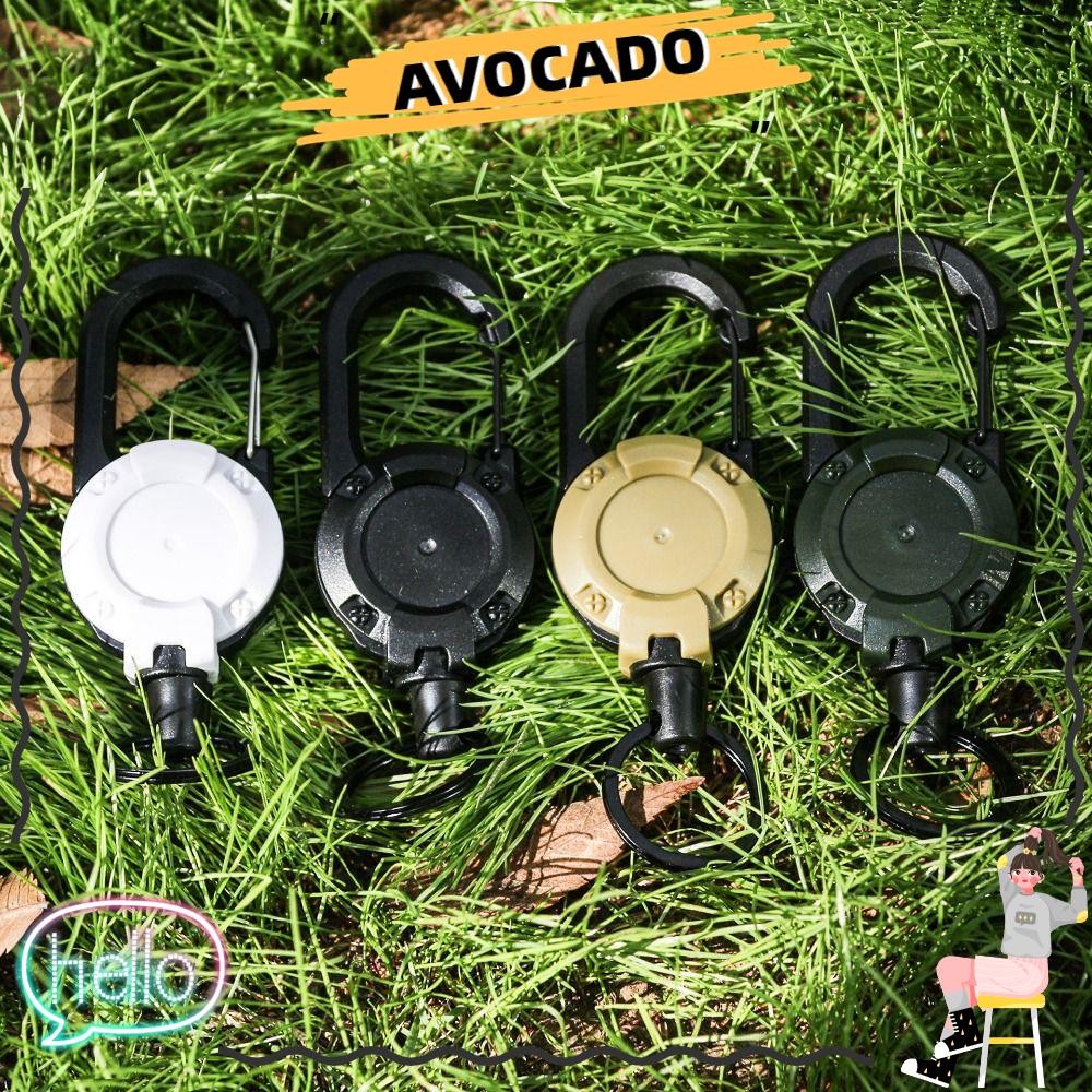 พวงกุญแจ Avocar พกพาได้ง่าย, เชือกดึงยืดหยุ่นสำหรับงานหนัก, สปริงลูกปัด ...