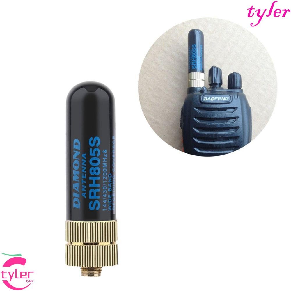 TYLER เสาอากาศ Walkie SMA-F UV-5R 144/430MHz 5 ซม.VHF/UHF ขายร้อน ...