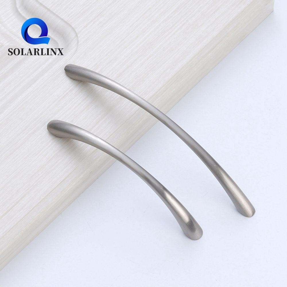 SOLARLINX Doorknob Simple Sense of Luxury Solid Arc Shape Round Corners ...
