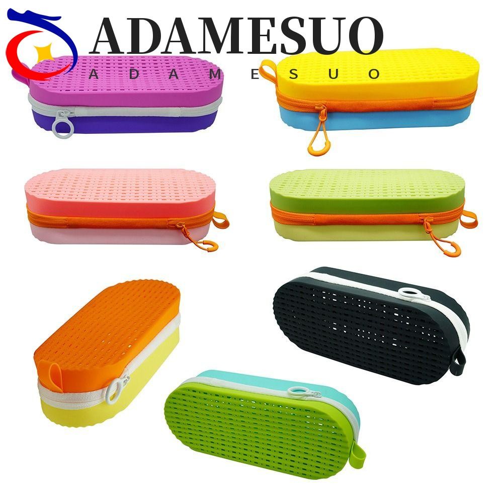 ADAMESUO แว่นว่ายน้ำ ซิลิโคนกันน้ำ พกพาสะดวก พร้อม carabiner และกล่องเก็บ | Shopee Thailand