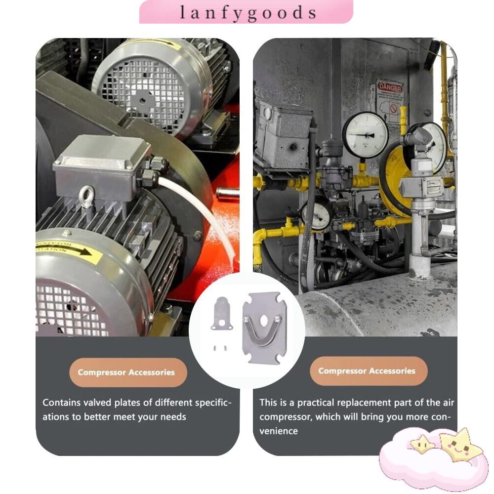 LANFYGOODS เครื่องอัดอากาศ, ชุดแผ่นวาล์วรูปร่างลิ้นเปลี่ยน, ติดตั้งง่าย ...
