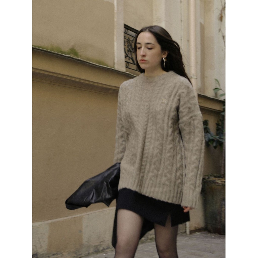 DAILY WOOL DW SWEATER เสื้อกันหนาว ใช้เส้นด้าย wool ถึง 70% | Shopee ...