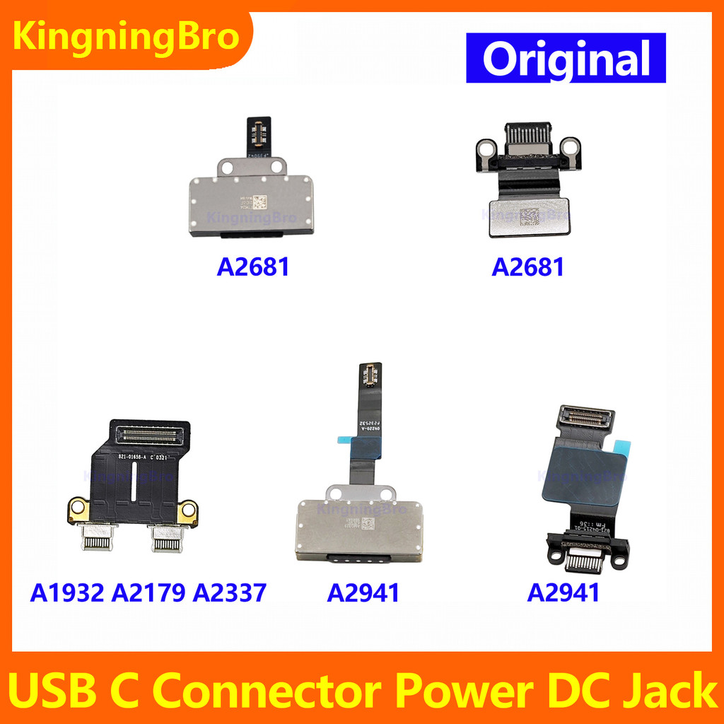 ใหม่พอร์ตชาร์จ DC Jack สําหรับ Macbook Air 13 "15" M1 M2 A1932 A2179 ...