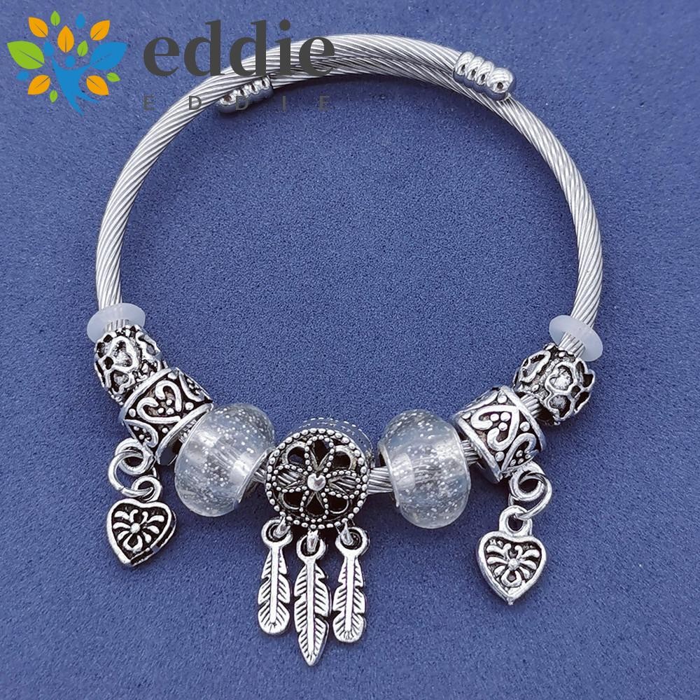 สร้อยข้อมือ EDIE Dream Catcher Bell แบบปรับไซส์ พร้อมลูกปัดตกแต่ง ...