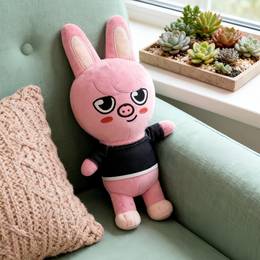 การ์ตูน Stray Kids Bunny ตุ๊กตาน้อย Petty ตุ๊กตาของเล่นตุ๊กตา 7.8 ใน ...