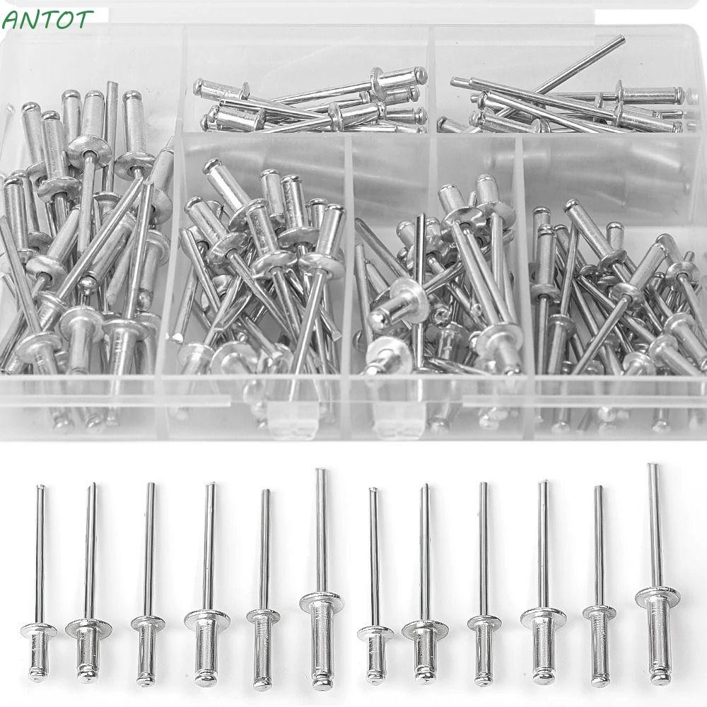 ANTOT Pop Rivet, อลูมิเนียมอัลลอยด์หลายขนาด Self Plugging Rivets เล็บ ...