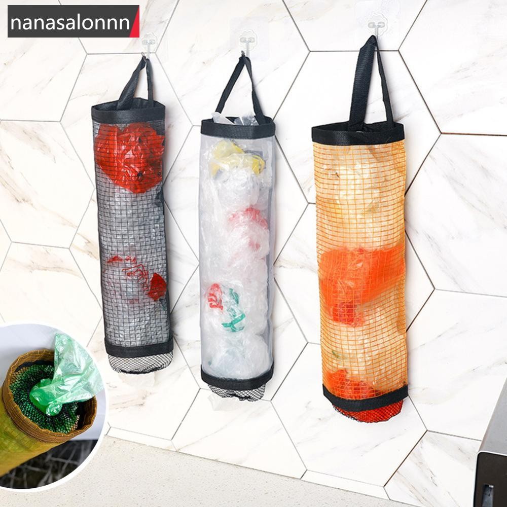 NNL Home Grocery Bag Holder Wall Mount Plastic Bag Holder Dispenser ...
