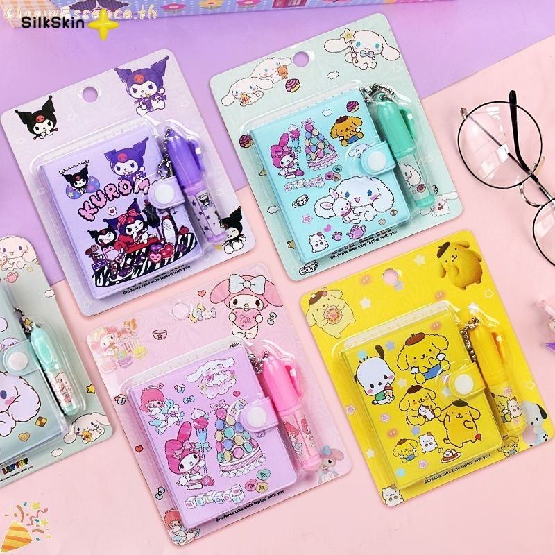 COD 【COD】สมุดโน้ต Sanrio สมุดโน้ต My Melody และ Kuromi สุดน่ารัก ดีไซน์สร้างสรรค์ พร้อมปากกา ...