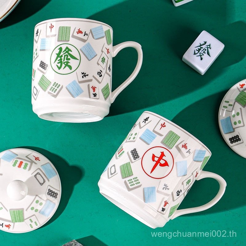 Creative Mahjong Cup โรงแรมห้องหมากรุกถ้วยชาแก้วจีน Conference Office ...