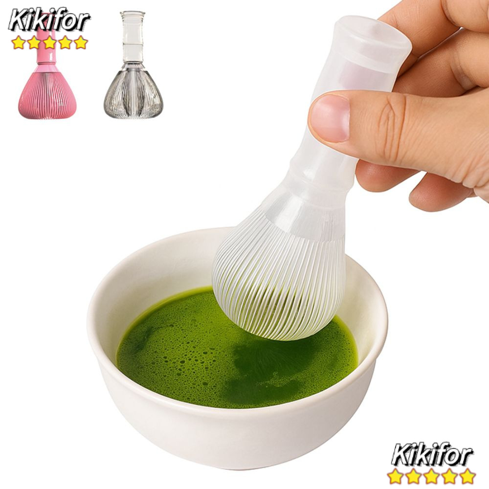 KIKIFOR Matcha Whisk, PP Resinแบบดั้งเดิม Matcha Stirrer, พิธีชงชาแบบพกพาแบบใช้ซ้ําได้คุณภาพสูง ...