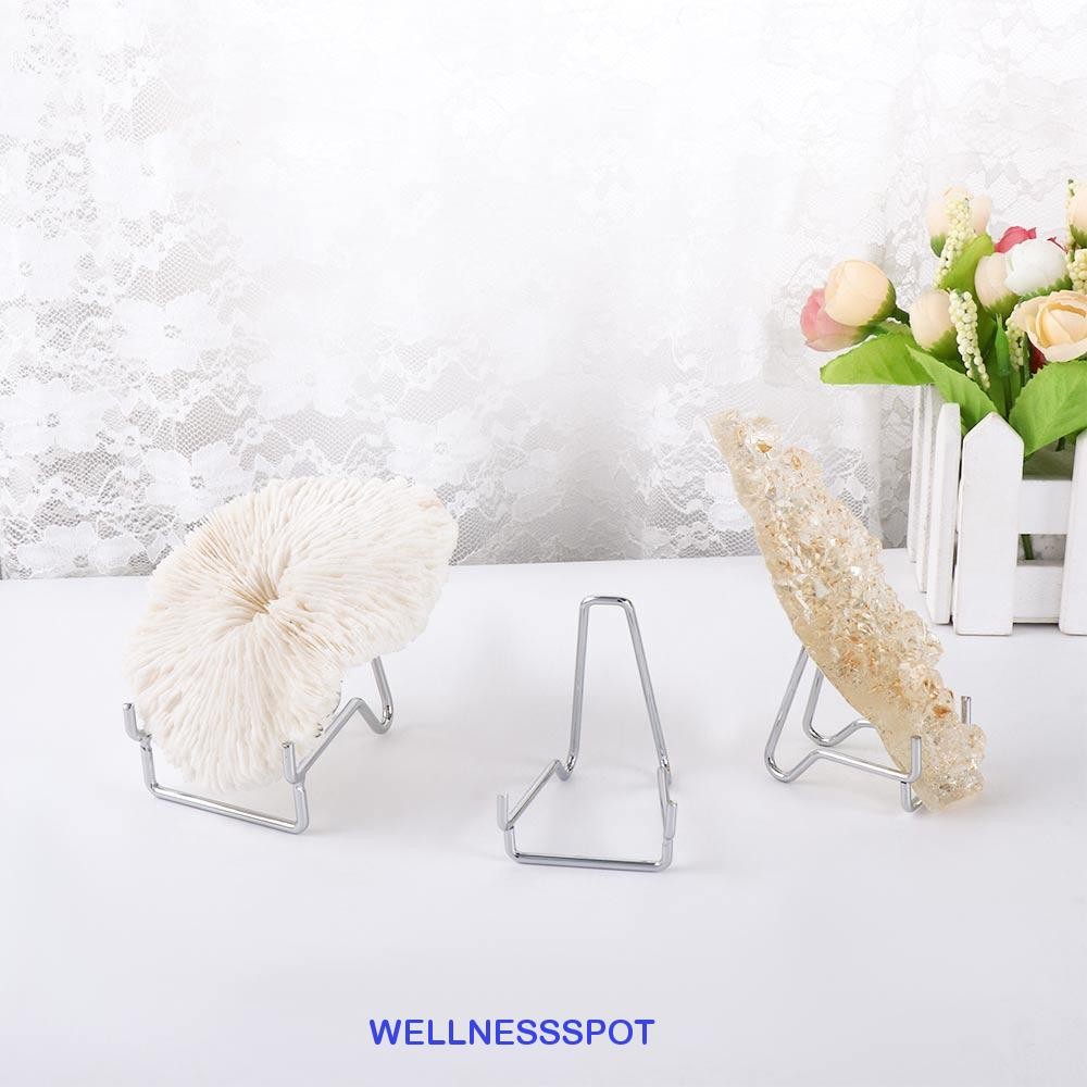 WELLNESSSPOT ฐานผู้ถือสไตล์โมเดิร์น DIY ตกแต่งสํานักงานการถ่ายภาพ Props คริสตัล Agate Mineral ...