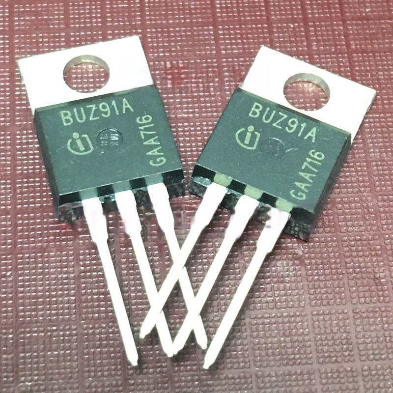 ((1 ชิ้น) ชิ้นส่วนอิเล็กทรอนิกส์ BUZ91A Ready Stock MOS Field Effect ...