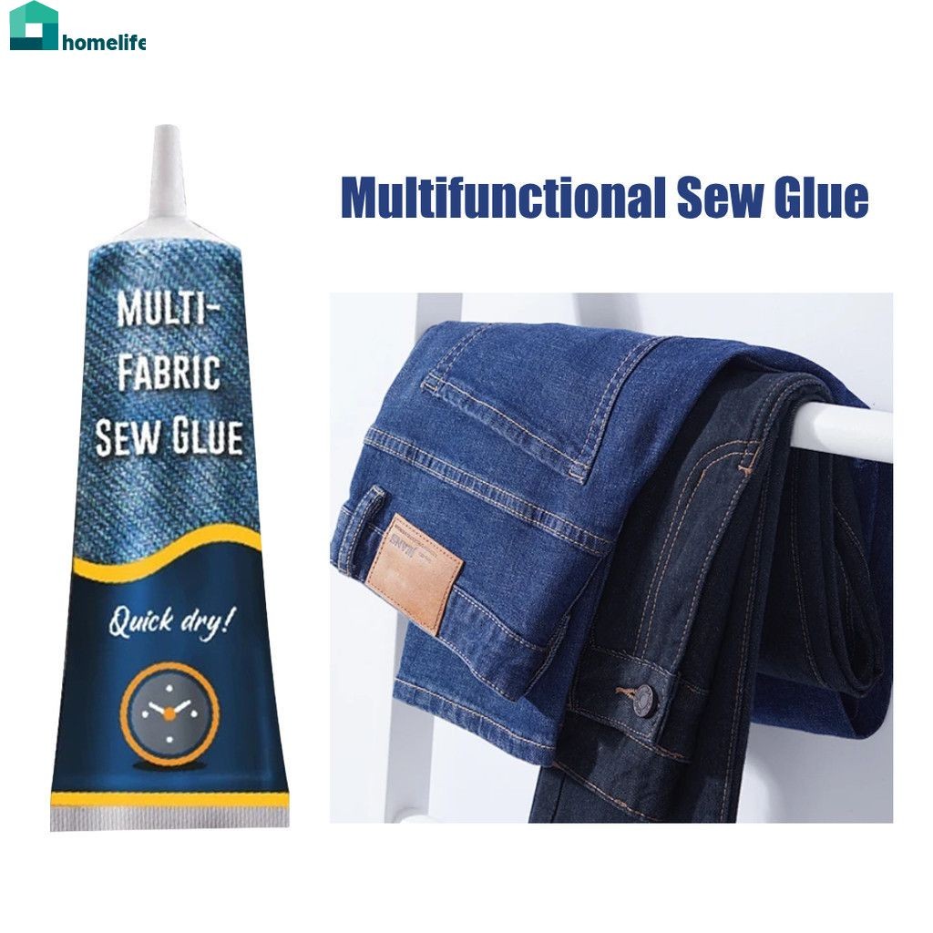 50ml มัลติฟังก์ชั่เย็บกาวผ้า No Sew Fast Tack Stitch Liquid เย็บ ...