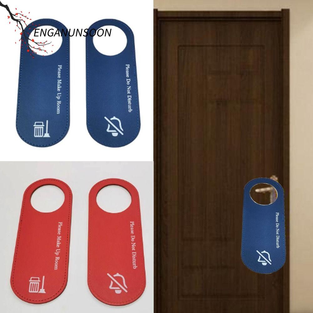ป้ายทําความสะอาด ENGANUNSOON, PU Please Do Not Disturb ป้ายประตู, สะดวก ...
