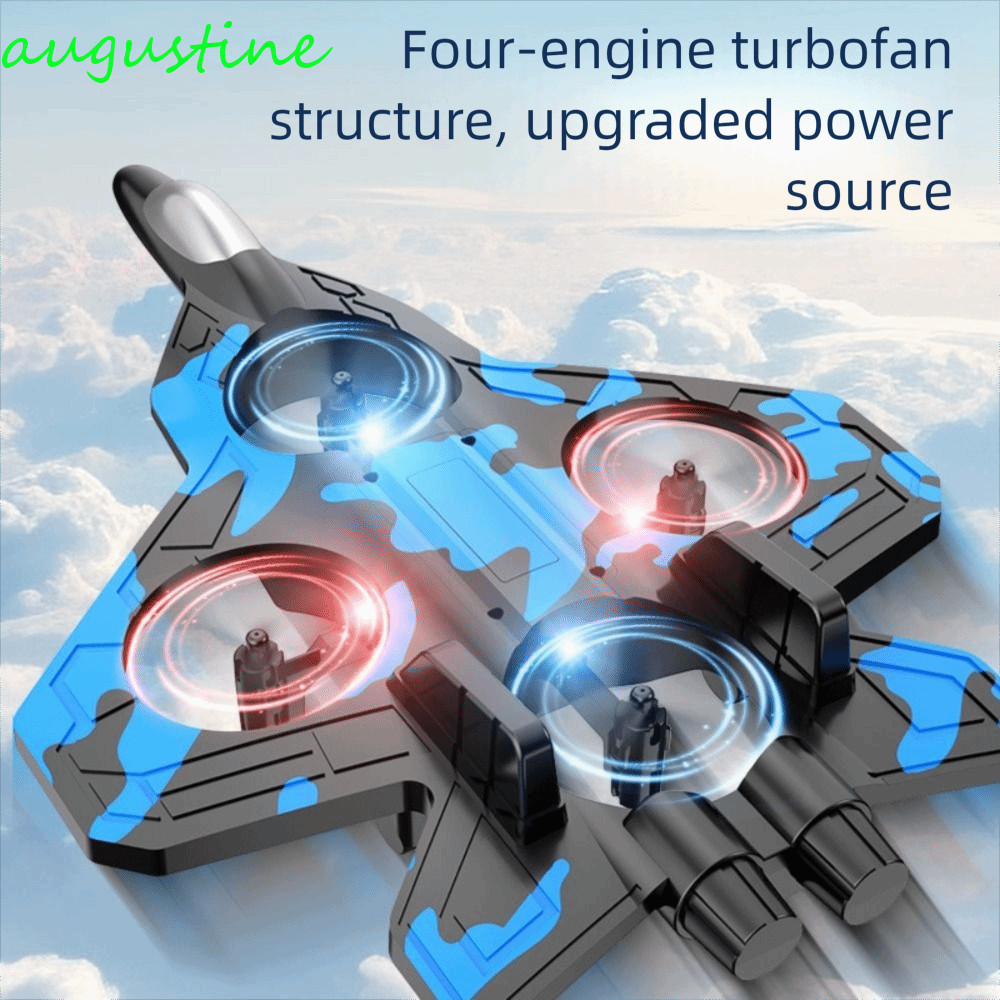 AUGUSTINE รีโมทคอนโทรลโฟม Fighter, EPP โฟม Gravity Sensing สี่มอเตอร์เฮลิคอปเตอร์ของเล่น, Mini ...