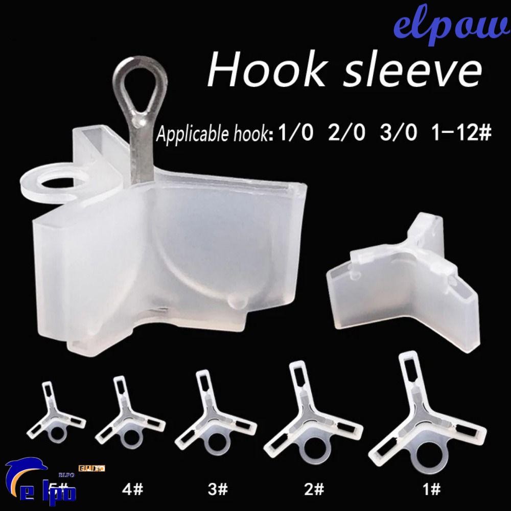PIXELPOWER 50 PCS Treble Hook Protector สำหรับเหยื่อตกปลาน้ำหนักเบาและ ...