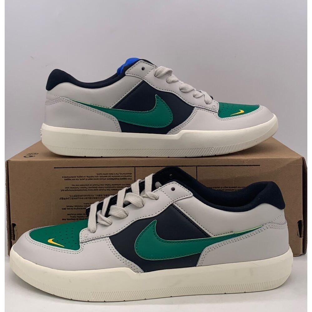 Nike SB Force 58 PRM สีเทาสีเขียวสีฟ้ารองเท้าผ้าใบใหม่สเก็ต DV5476-002 ...